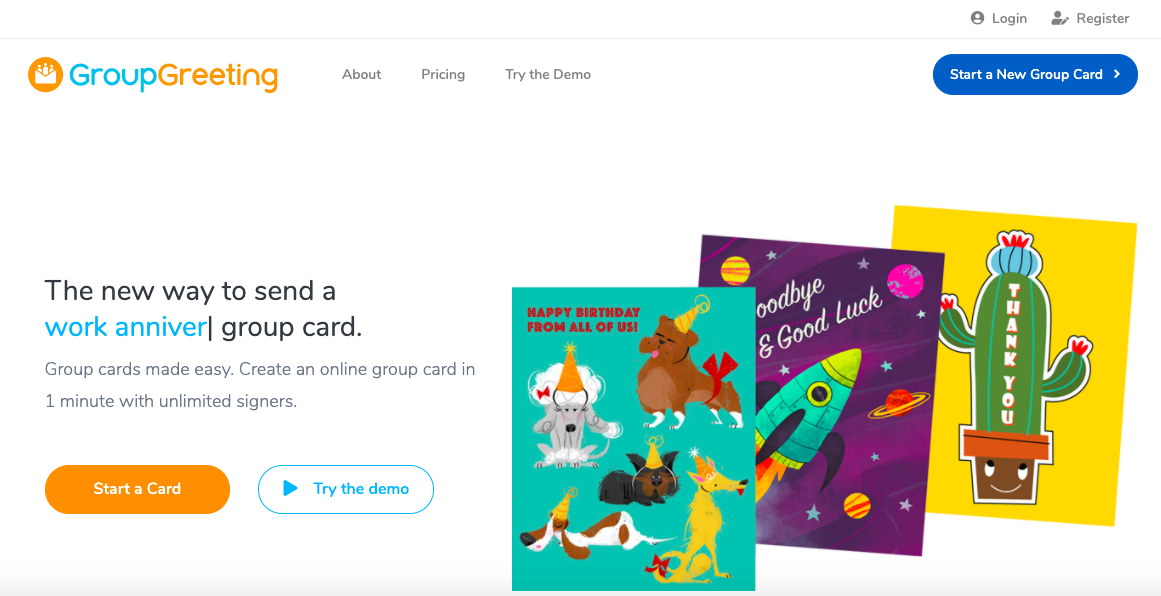 3 Group Greeting Card Options For Remote Teams Church Butler Done 